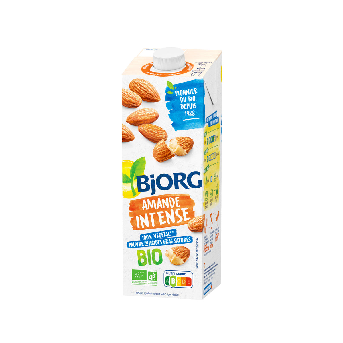 Bjorg Intense Almond Milk 1L – Gourmet Grocers