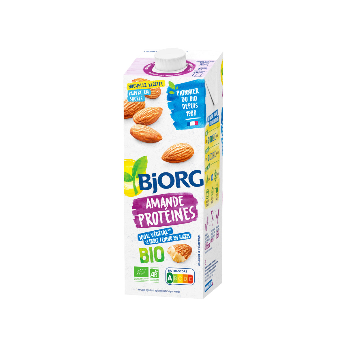 Bjorg Organic Almond Proteins Milk 1L – Gourmet Grocers